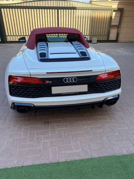 Audi R8 Rental in Dubai | Audi R8 for rent in Dubai | Free Delivery